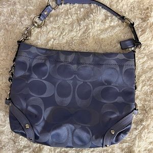 Coach | Bags | Coach Periwinkle Shoulder Bag | Poshmark